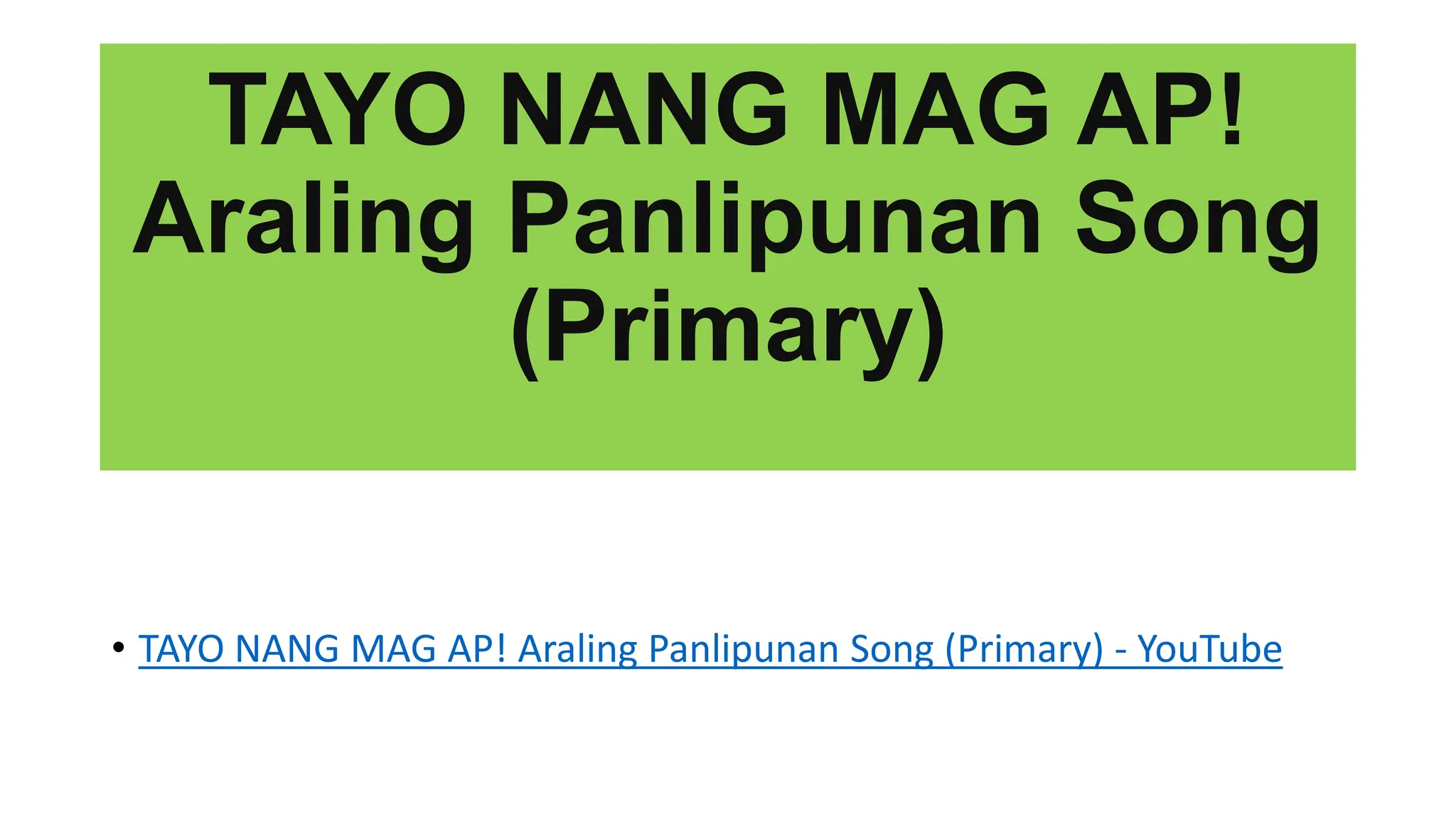 Pagtugon ng mga Pilipino sa Kolonyalismong Espanyol-QUARTER 3 ARALING ...