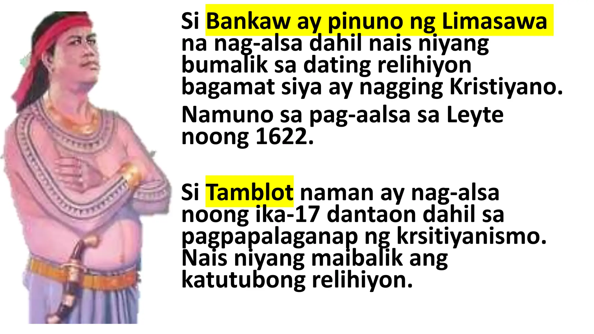 Pagtugon ng mga Pilipino sa Kolonyalismong Espanyol-QUARTER 3 ARALING ...