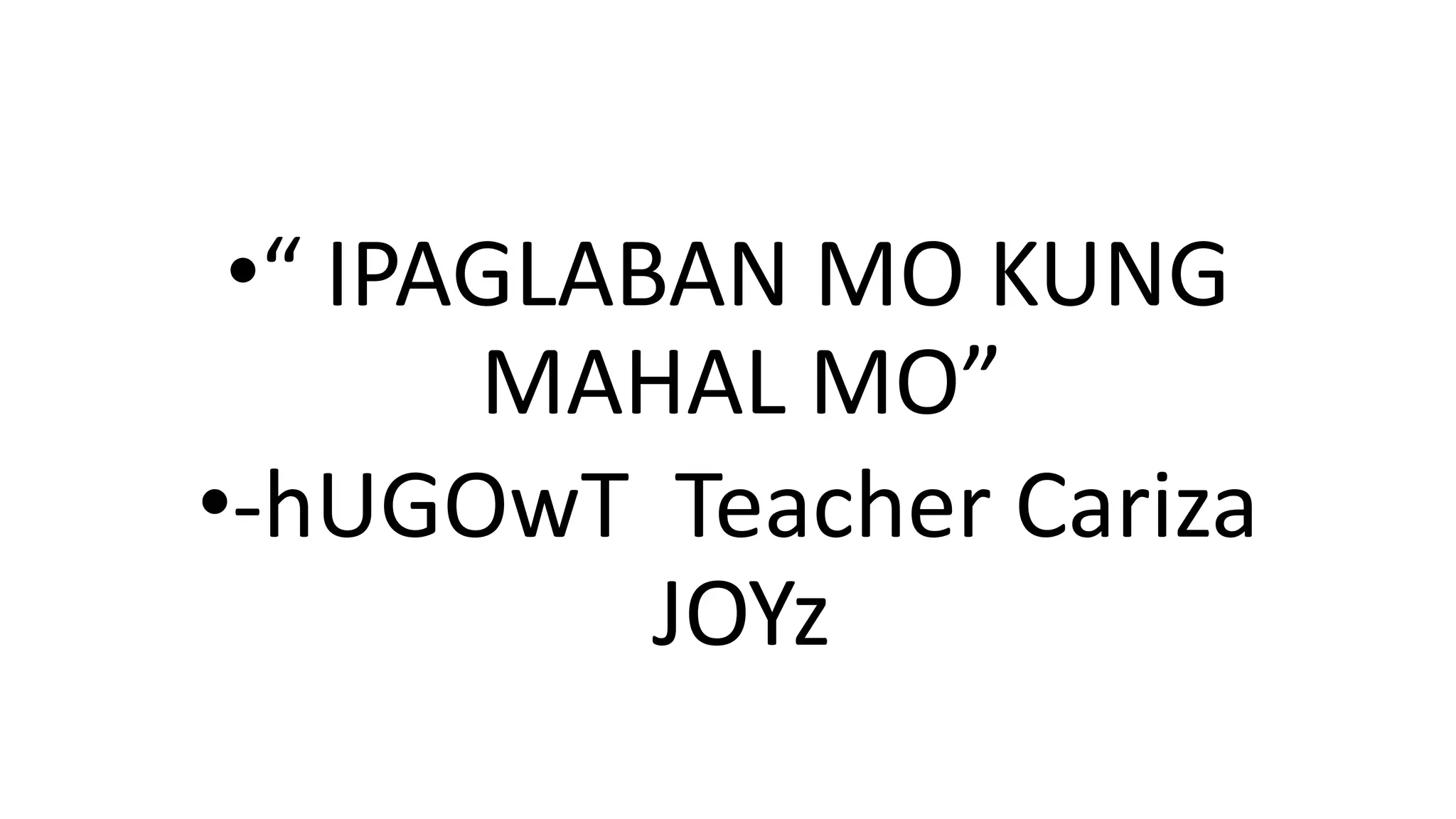Pagtugon ng mga Pilipino sa Kolonyalismong Espanyol-QUARTER 3 ARALING ...