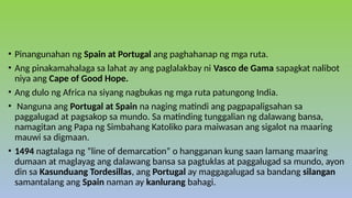 PAGTUKLAS AT PAGGALUGAD NG MGA BANSANG KANLURANIN | PPTX