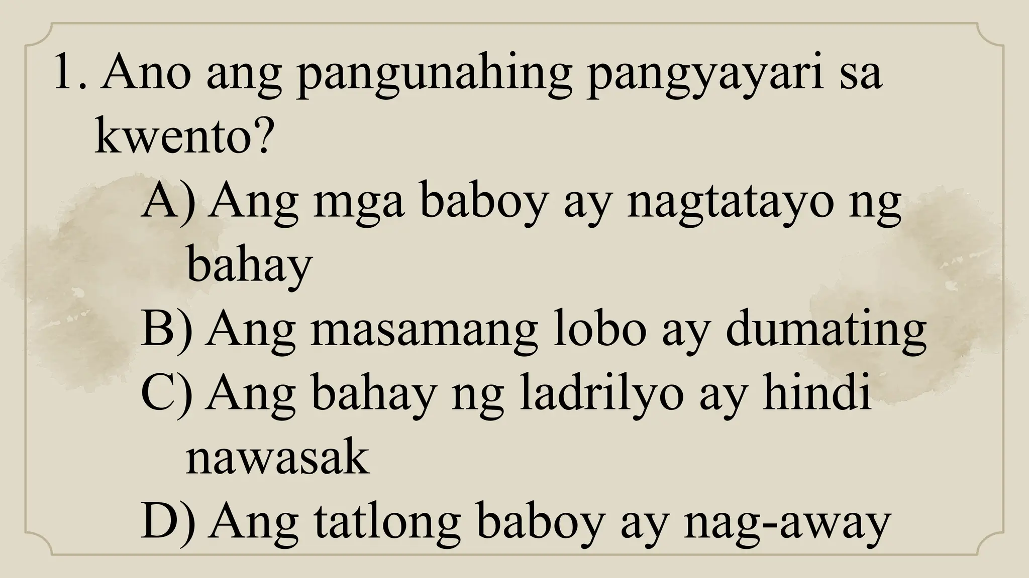 Pagtukoy sa mahahalagang pangyayari sa binasang 10napakinggang sanaysay ...
