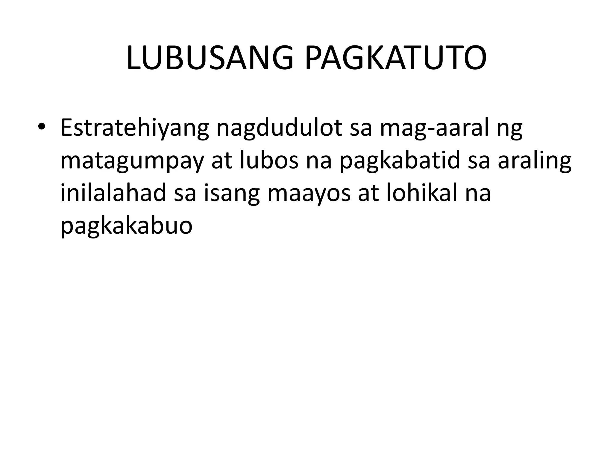Pagtuturo ng filipino (1) | PPTX
