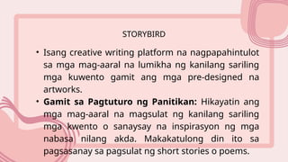 PAGTUTURO NG PANITIKAN SA IKA-21 NA SIGLO.pptx