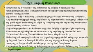 PAGUSBONG NG RENAISSANCE.ARALING PANLIPUNAN 8pptx | PPTX