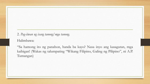 Pagwawakas ng komposisyon | PPTX