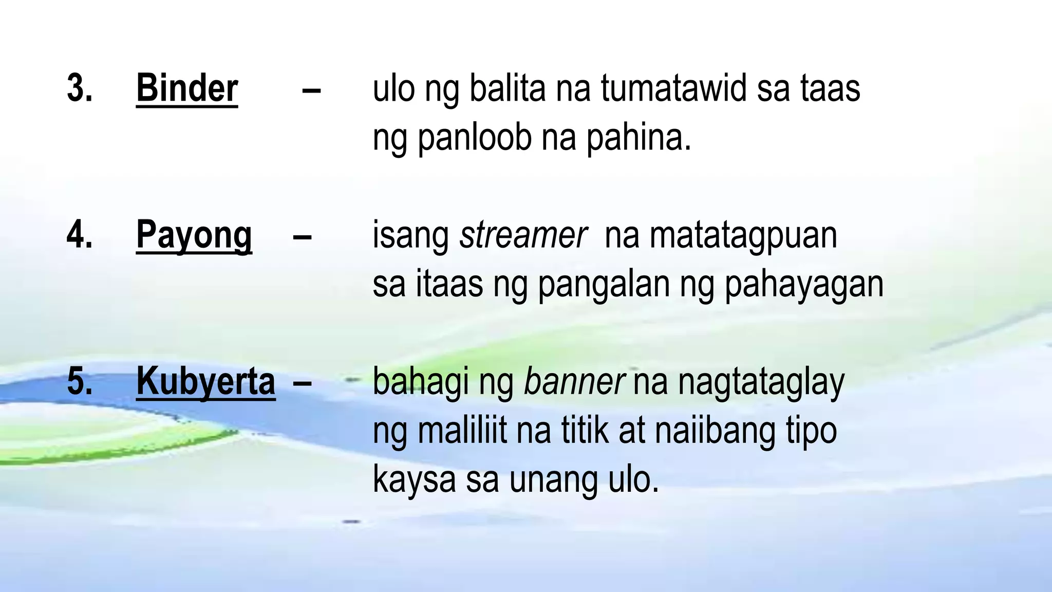 Pagwawasto ng sipi at pag uulo ng balita | PPTX