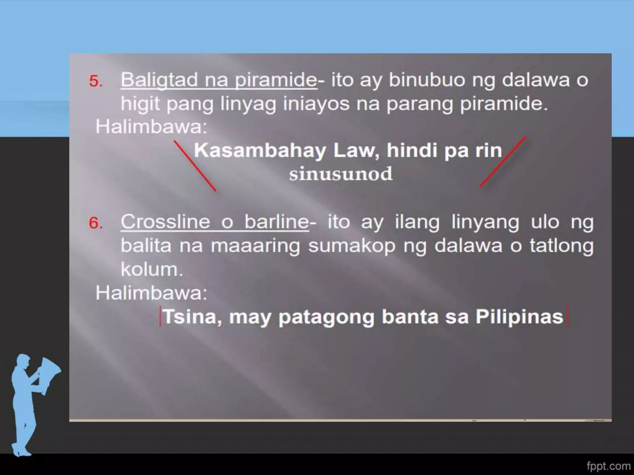 Pagwawasto ng Kopya at Pag uulo ng Balita (CRHW) | PPT