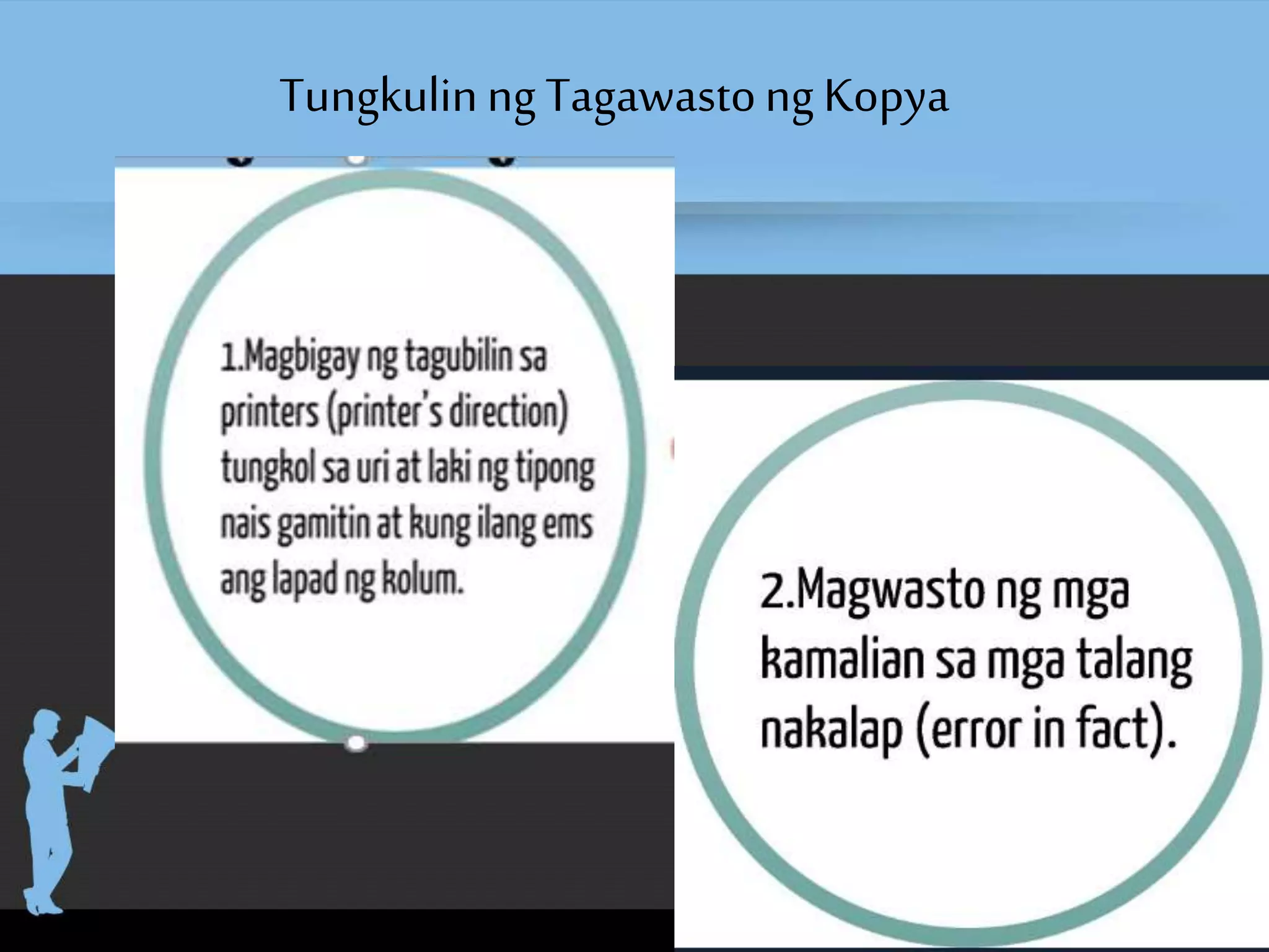 Pagwawasto ng Kopya at Pag uulo ng Balita (CRHW) | PPT