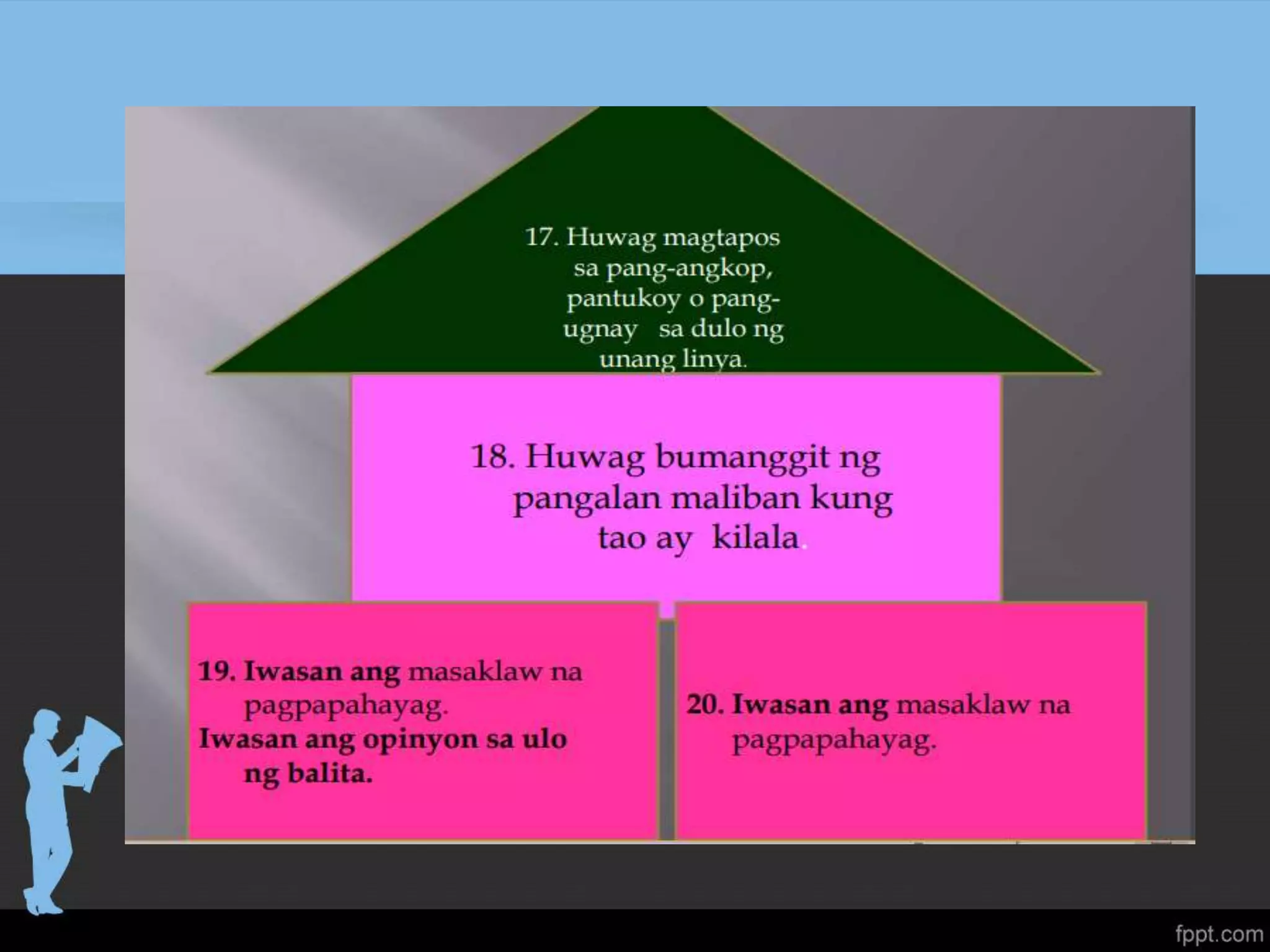 Pagwawasto ng Kopya at Pag uulo ng Balita (CRHW) | PPT