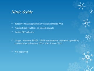 Treatment of Pulmonary Arterial Hypertension in children | PPTX