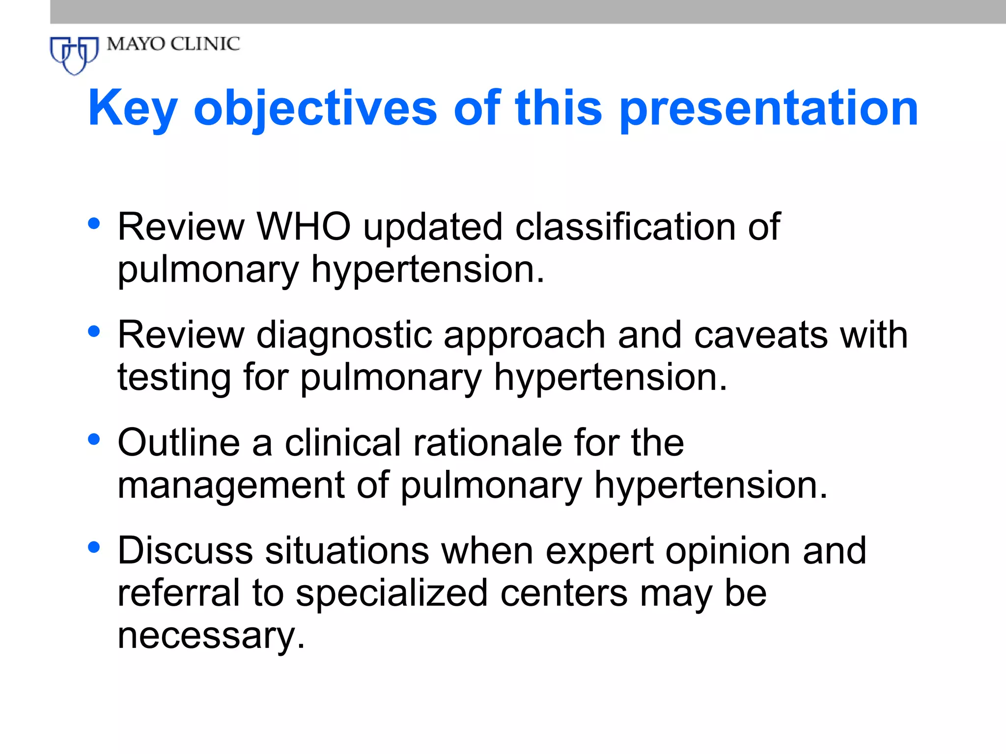 Pulmonary artery hypertension | PPT