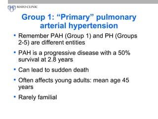 Pulmonary artery hypertension | PPT