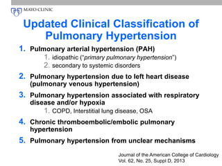 Pulmonary artery hypertension | PPT