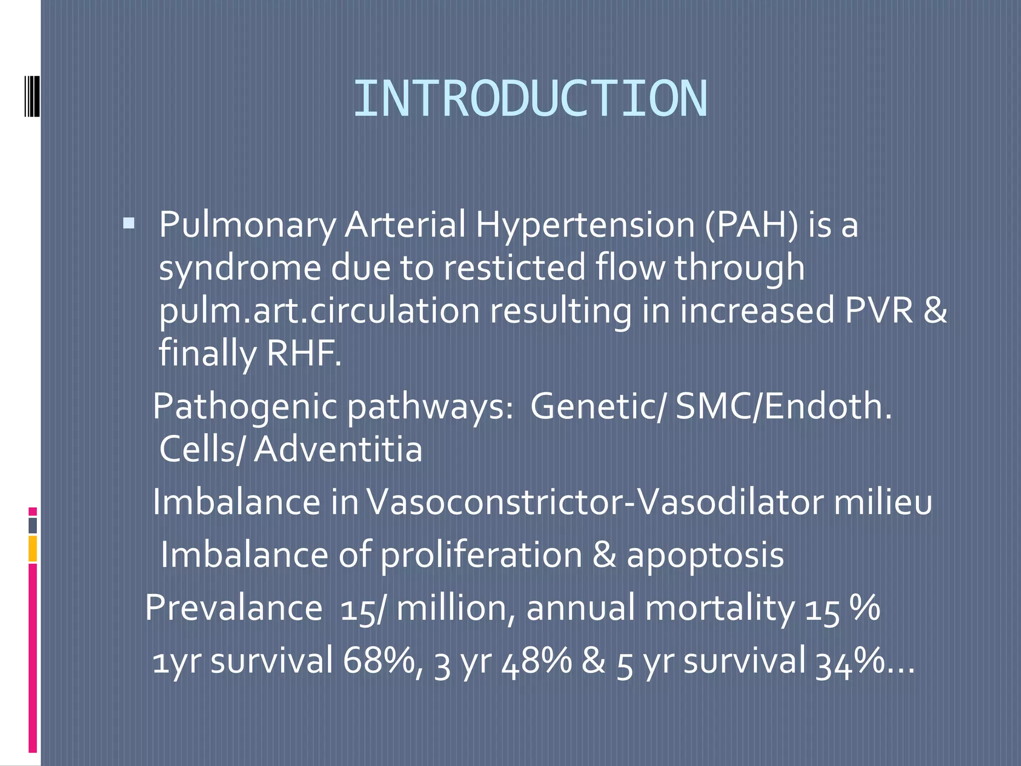 Advances in treatment of Pulmonary Arterial Hypertension | PPTX