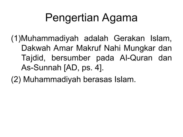 Paham Agama dalam Muhammadiyah-Syamsul Anwar.ppt