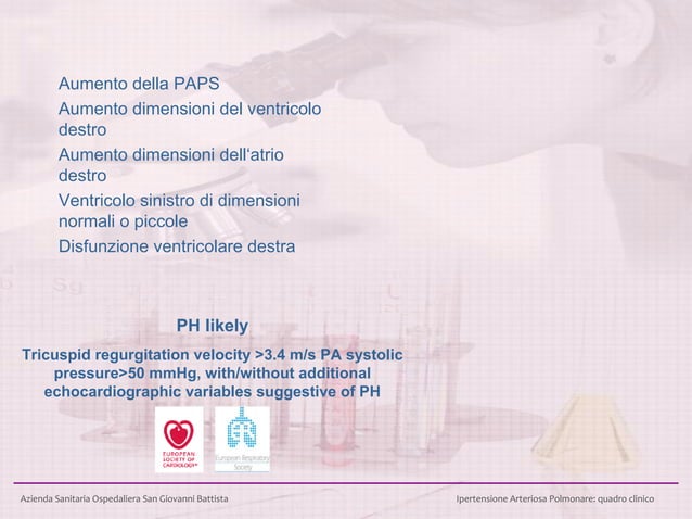 Clinica Ipertensione Polmonare Arteriosa-PAH CLINICAL | PPT