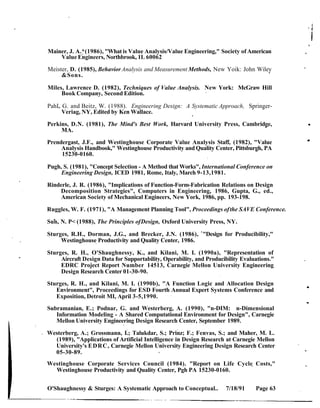Pahl and Beitz model systematic approach to conceptual engineering | PDF