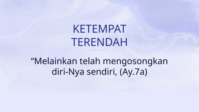 KHOTBAH MINGGU PAHLAWAN YANG RENDAH HATI.pptx