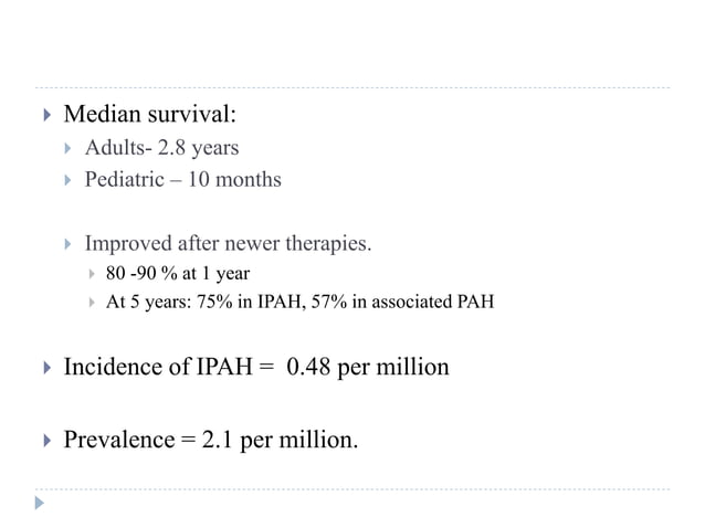 Pah management | PPTX