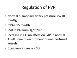 Pulmonary artery Hypertension | PPTX