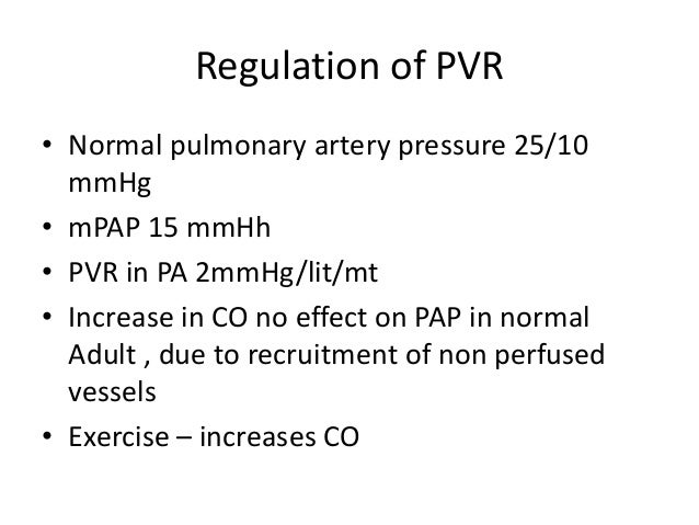Pulmonary artery Hypertension