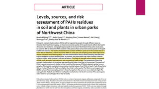 PAH’s and PCB’s pollution in soil ecosystem.pptx