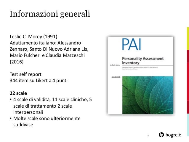 Personality Assessment Inventory -Basic-