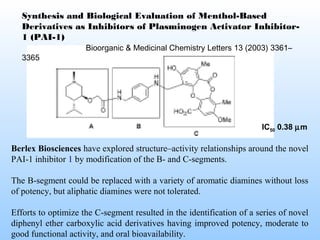 Pai 1 inhibitors | PPT