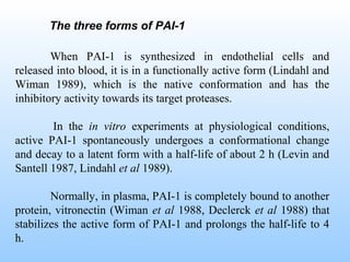 Pai 1 inhibitors | PPT
