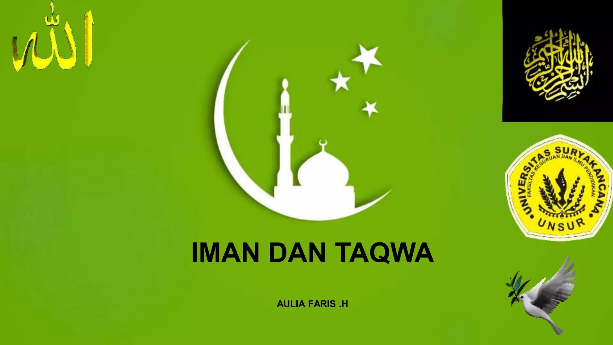Iman dan Taqwa dalam Islam | PPTX