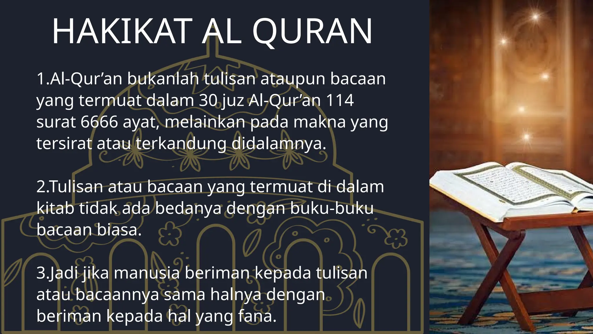 AL QURAN:Sumber pertama ajaran islam .pptx