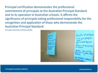 Australian Principal Cerification | PPT