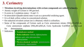 PA I - Redox Titration Pharmaceutical analysis | PPTX