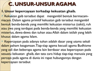Pai 3 kebutuhan agama 2003 | PPT