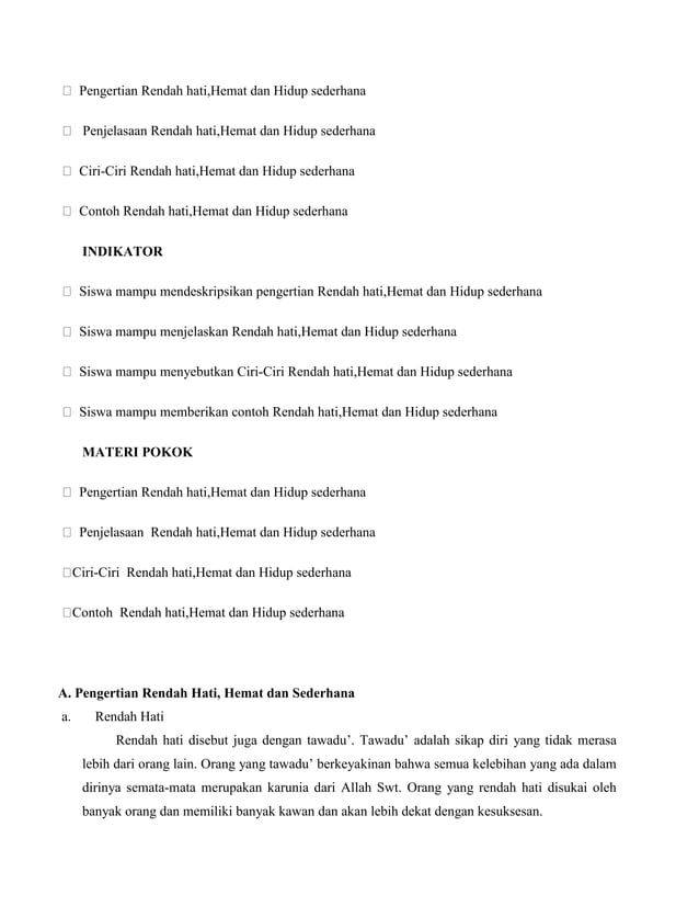 Modul Mata Pelajaran PAI SMP Kelas 8 | PDF