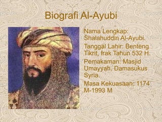 Biografi Al-Fathi dan Al-Ayubi | PPTX