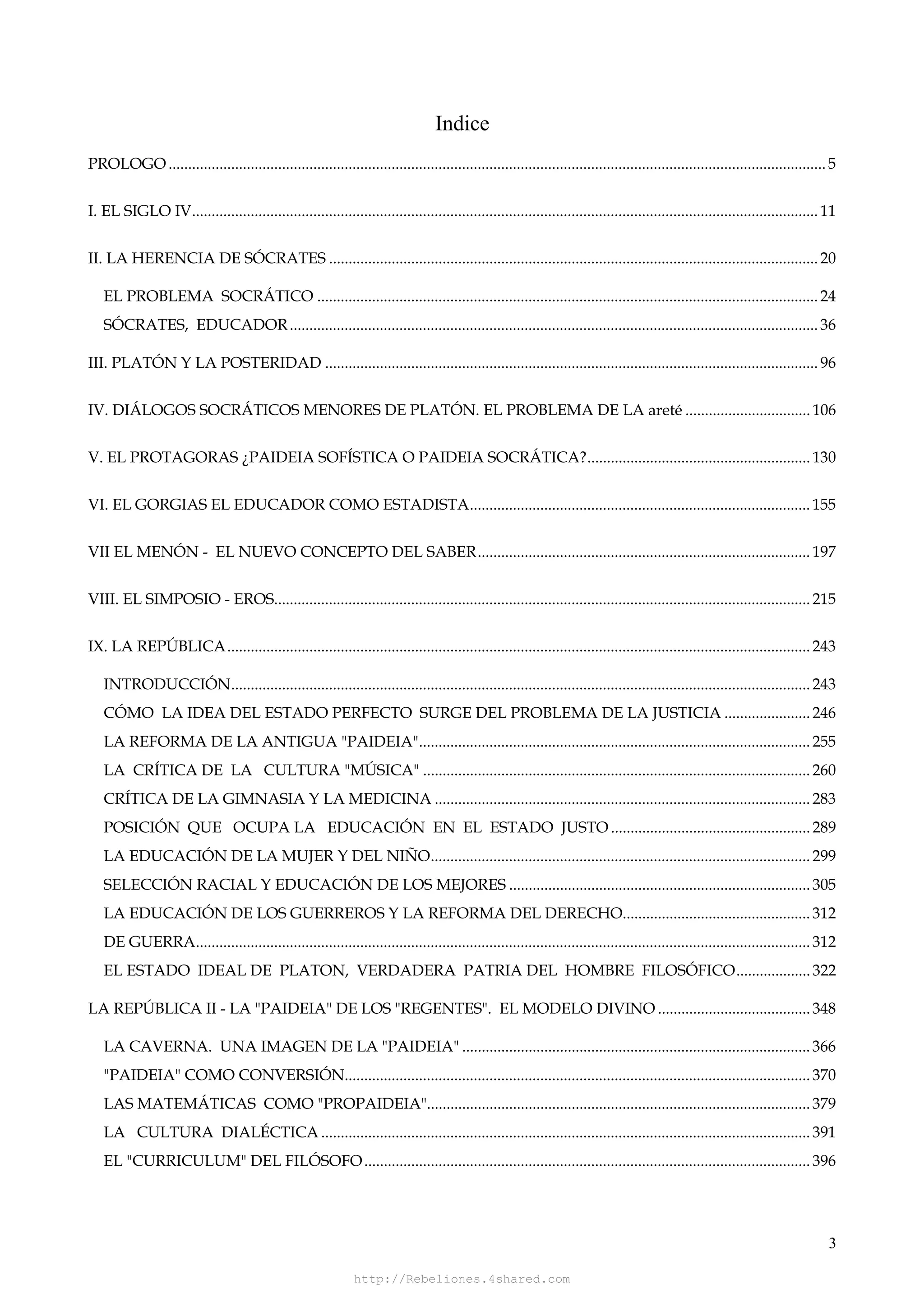 Paideia iii jaeger los ideales de la cultura griega. | PDF