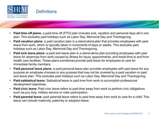 Paid leave | PPTX