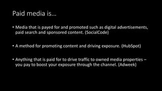 Introduction to Digital Paid Media | PDF