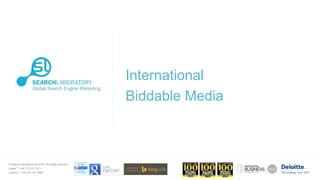 International Biddable Media | PPTX