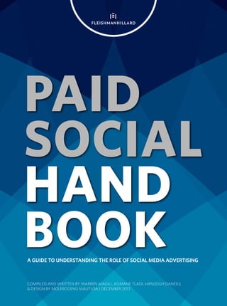 Paid social hand book 2017 | PDF