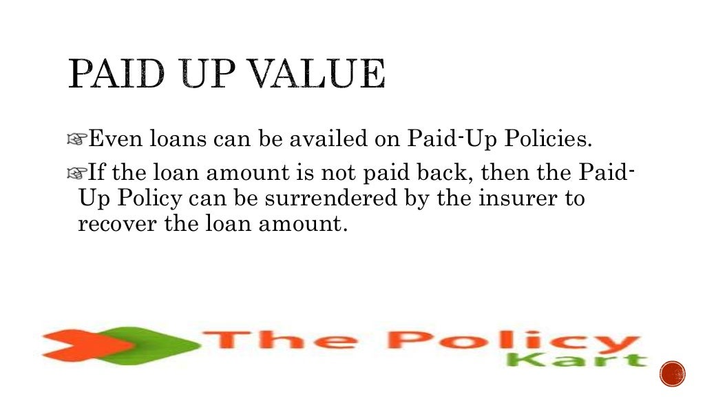 paid-up-value