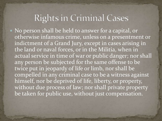 bill of rights | PPTX