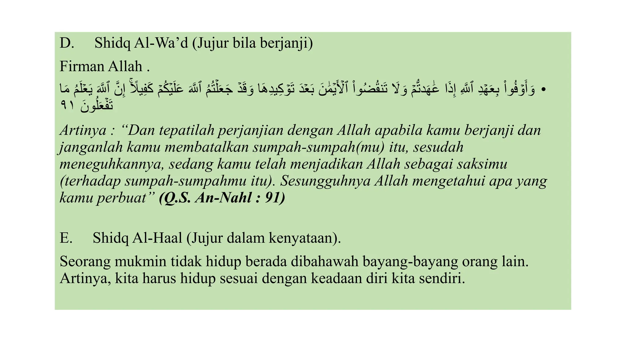 PENDIDIKAN AGAMA ISLAM KEJUJURAN XI MPA3.pptx