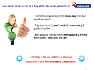 e-Business World 2013 - Πάικος Κωστής: Creating an engaging banking ...