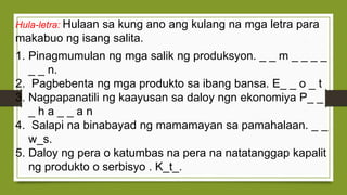 PAIKOT-NA-DALOY-Ekonoiks 9 araling panlipunan | PPTX