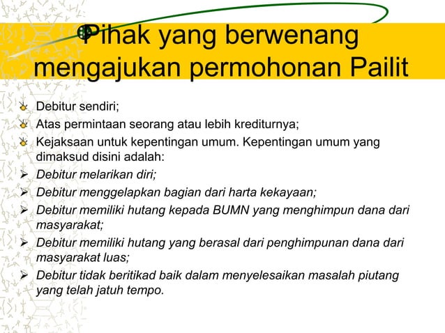 KEPAILITAN atau PAILIT | PPTX