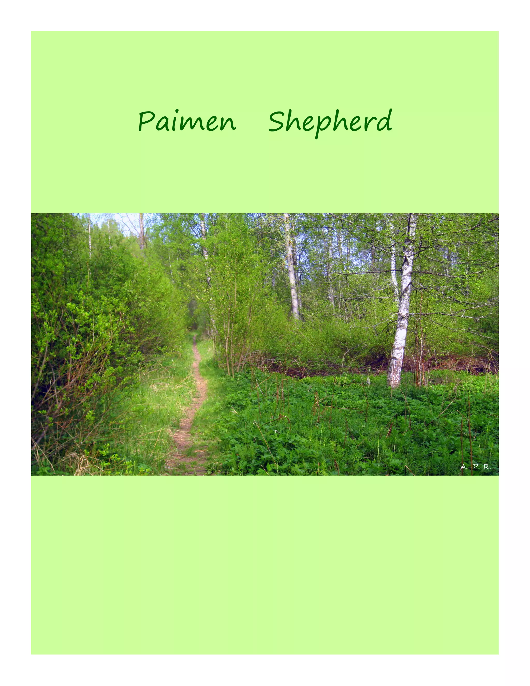 Paimen Shepherd | PDF