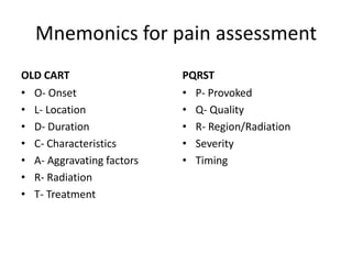 Pain | PPTX