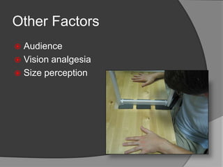 Uncovering Pain: The physiological and psychological components of pain ...